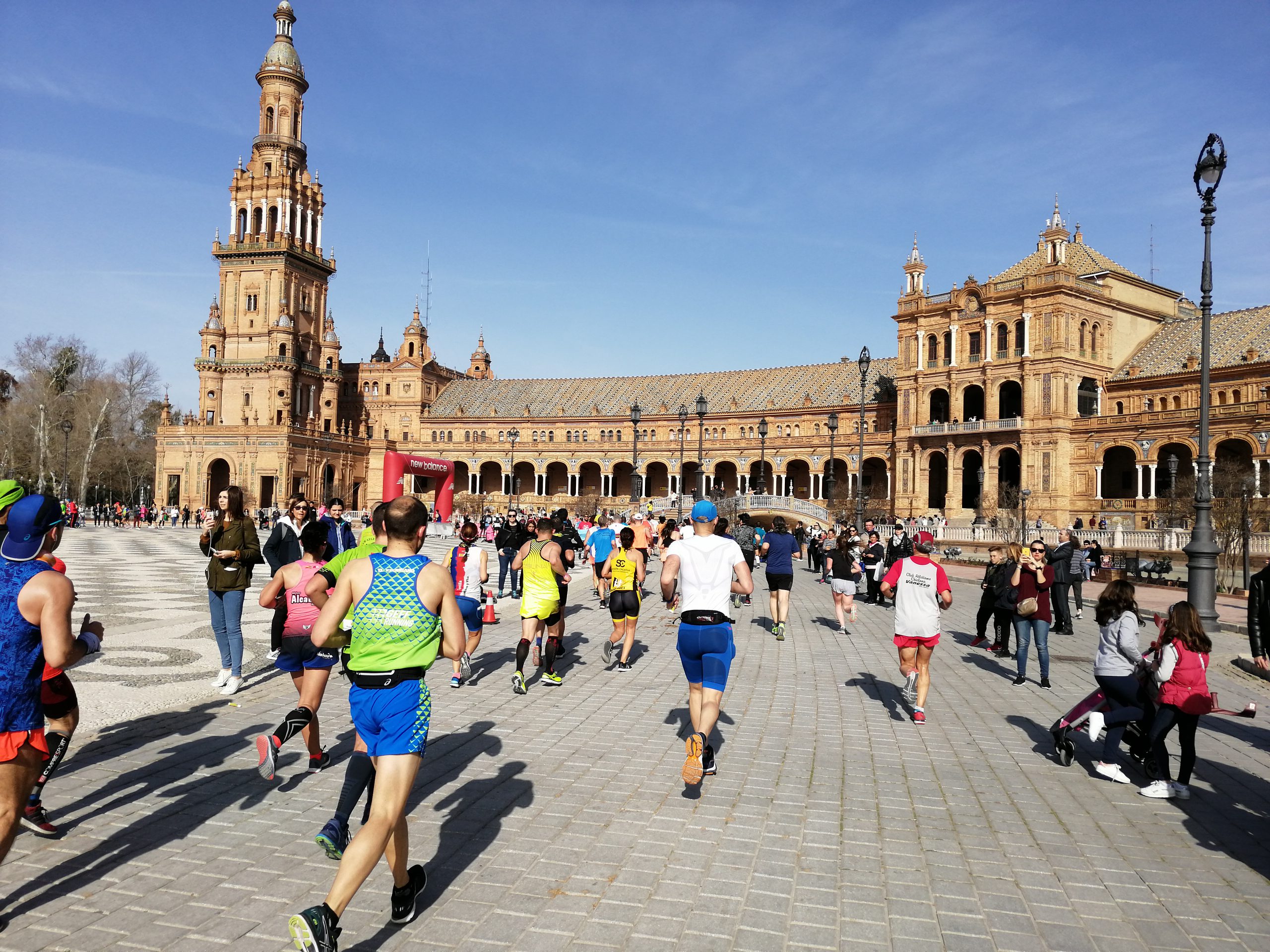 Andalusian helmi - Sevilla maraton - Juoksija